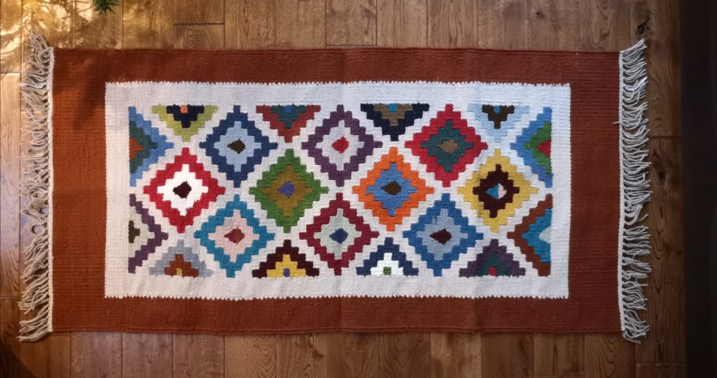 Beautiful Palestinian Woolen Rugs 11-19-8 : Standing With Palestine